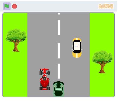 Hướng dẫn tạo một trò chơi đua xe đơn giản trên Scratch - SCRATCH FOR ...
